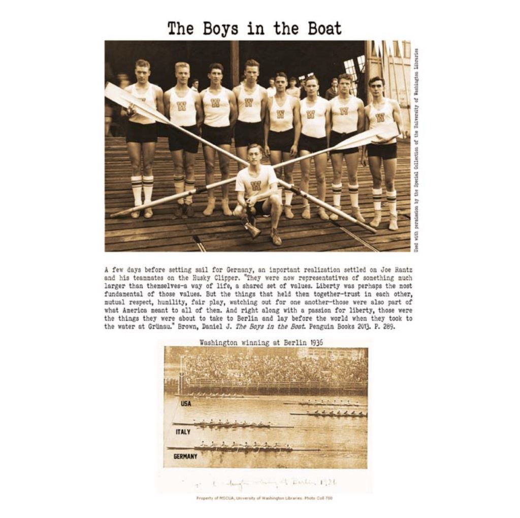 2016 - the Boys in the Boat - 1936 Olympics - Law Offices of Mark S ...
